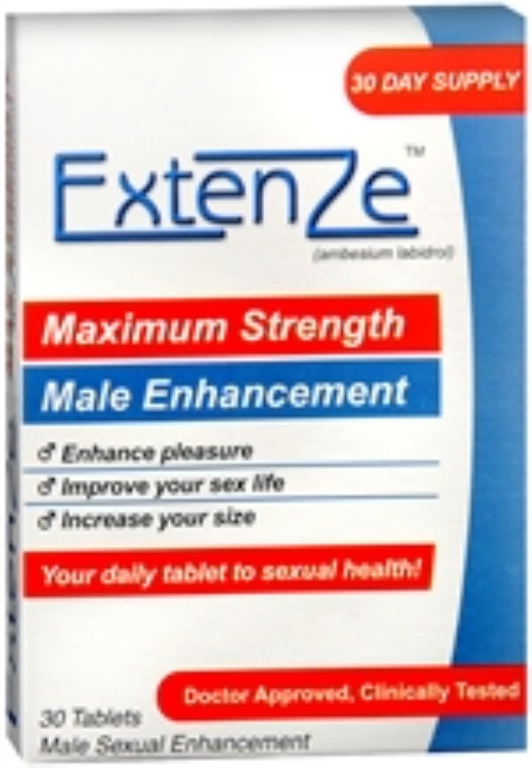 Extenze The Original Male Enhancement Tablets, 30 Count – Walmart ...