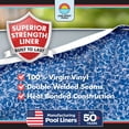 "Lake Effect Pools Meadows Reprieve 12' x 24' x 52"" Oval Resin ...