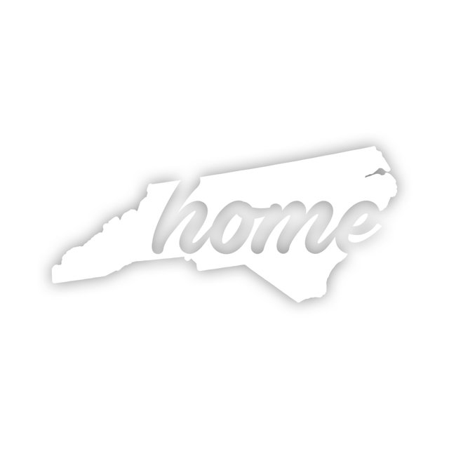 North Carolina Home Sticker Decal Die Cut - Self Adhesive Vinyl ...