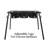 Concord Cookware Triple Burner Outdoor Stand Stove Cooker - Walmart.com