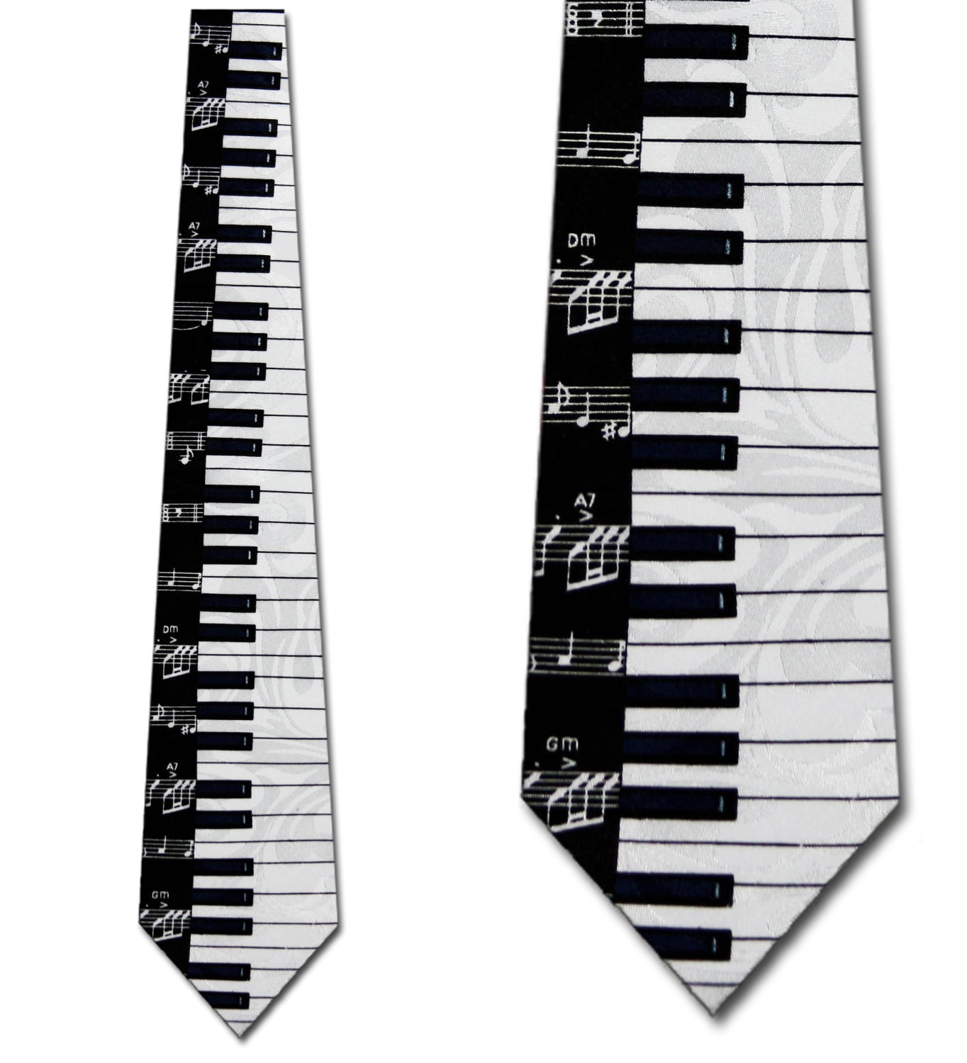 Keyboard and Notes Necktie Mens Tie by Steven Harr - Walmart.com