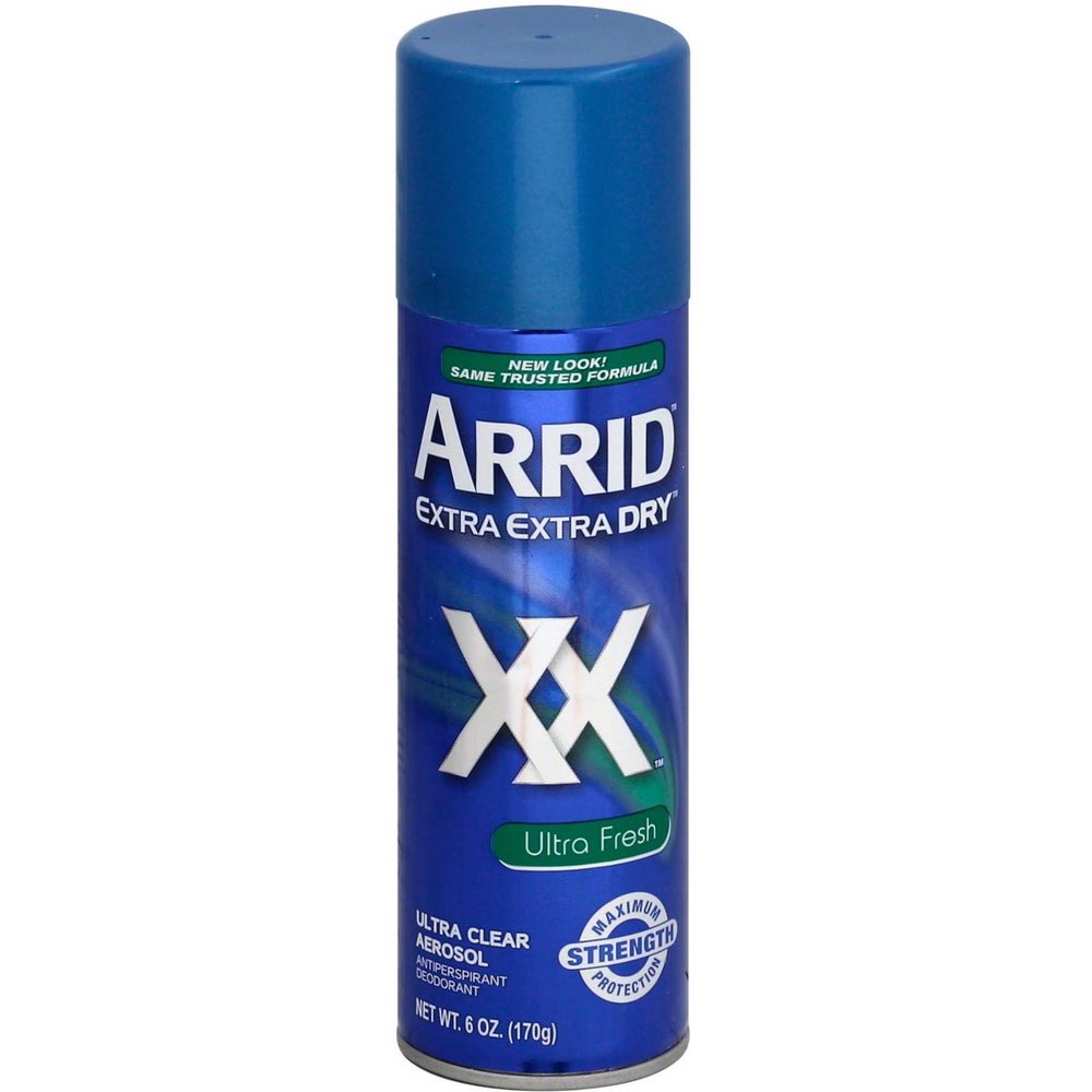 ARRID XX Ultra Clear Anti-Perspirant Deodorant Spray, Ultra Fresh 6 oz ...