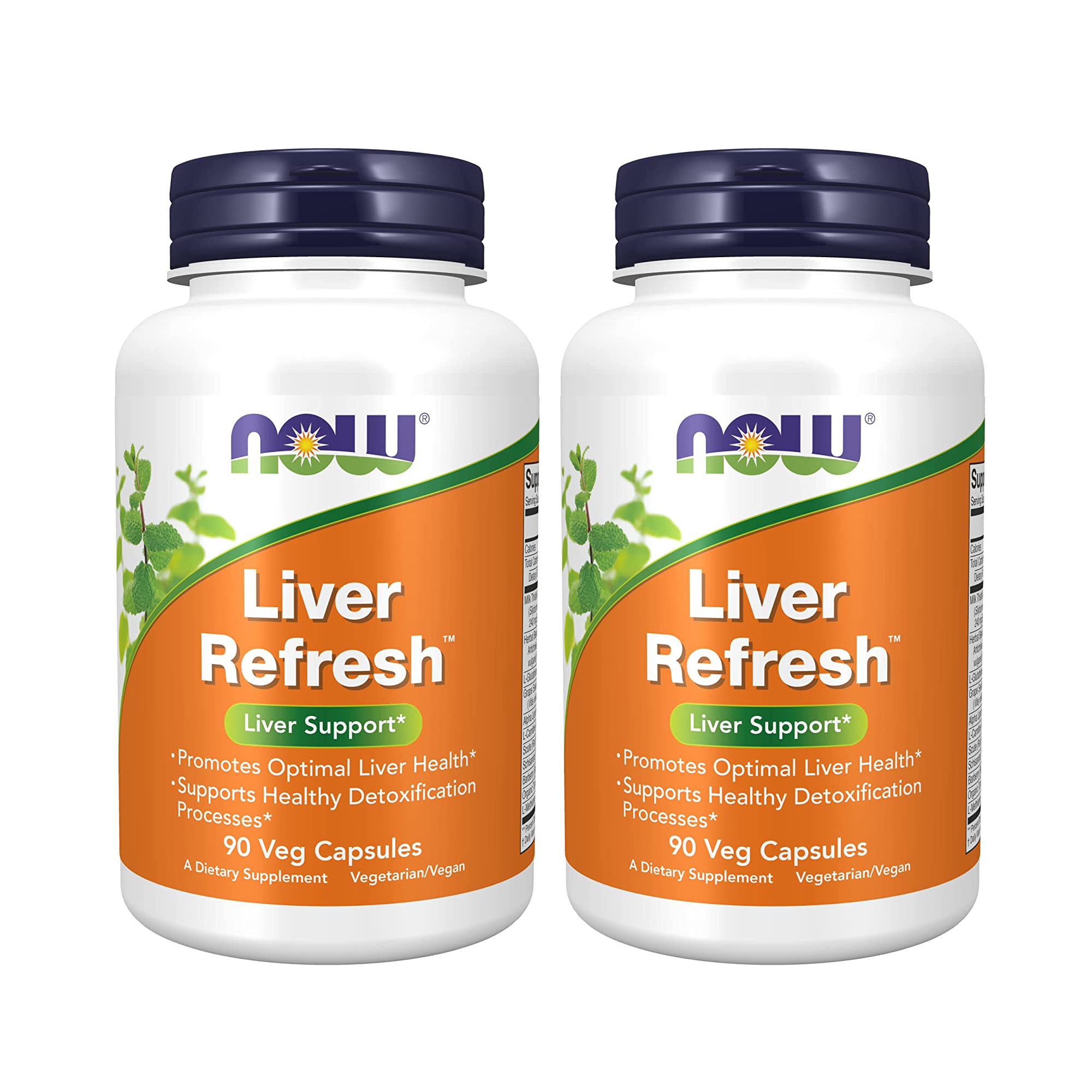 NOW Foods - Liver Detoxifier & Regenerator, 180 Capsules - 2 Packs ...