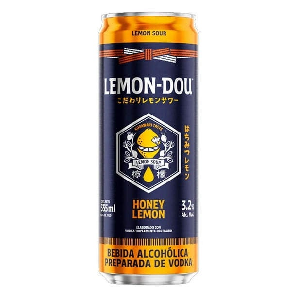 Pack de 6 Bebida Preparada Lemon-Dou Honey Lemon 355 ml | Walmart en línea