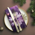 Bahomeck Cloth Napkins Set Of 4,18*18 Inch Washable Polyester Napkins ...