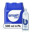 Glaceau Smartwater, Vapor Distilled Water Bottles, 1 Liter, 15 Pack ...