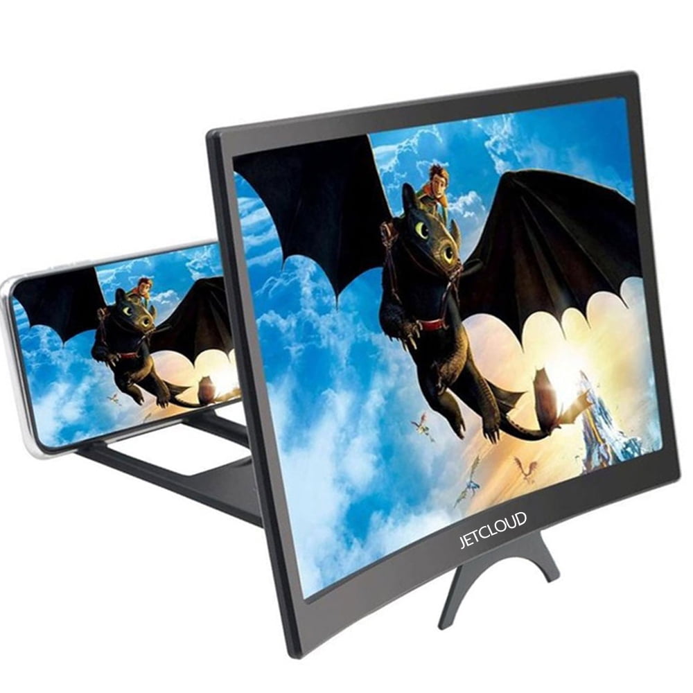 ODOMY 12'' 3D Curve Screen Magnifier for Cell Phone HD Amplifier ...