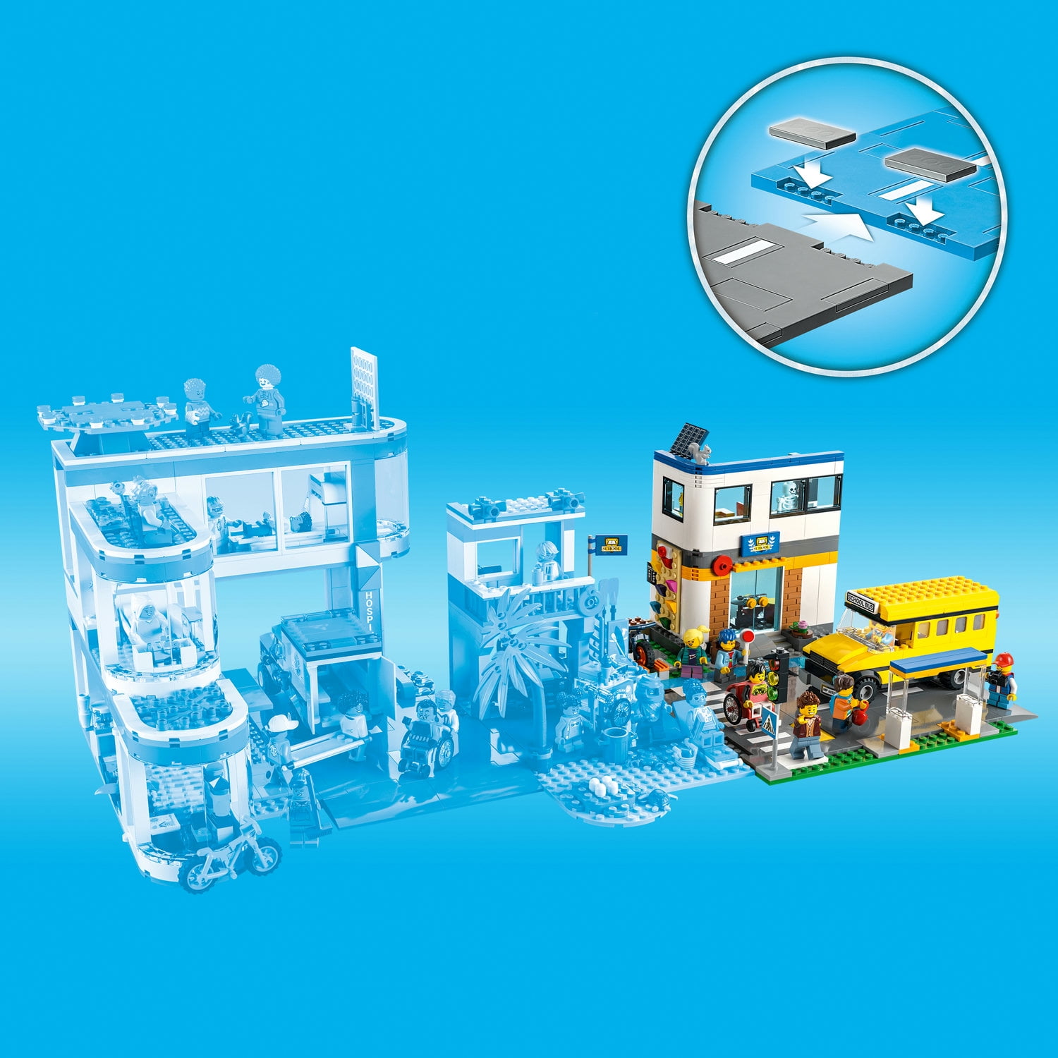 Lego City School Bus