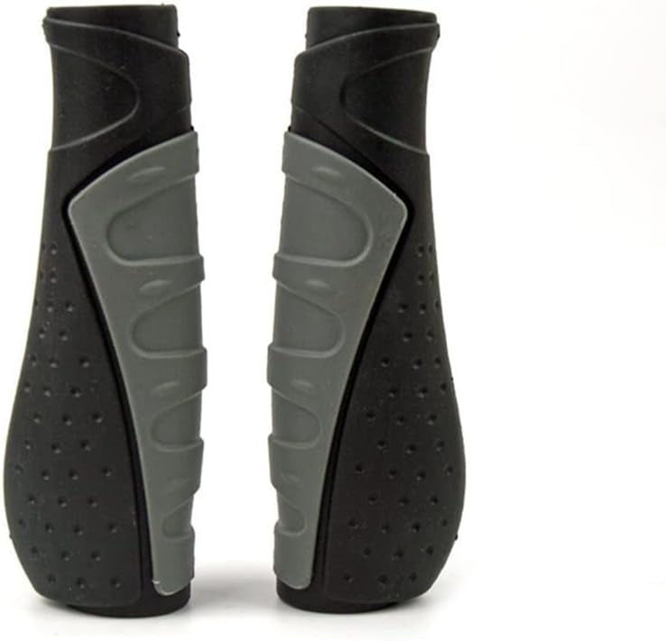 Bike Handle Grips Non-Slip Rubber Ergonomic Hand-Sewn Casual Retro ...