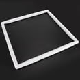 YAHHU 17 x 17 inches Square Embroidery Hoop Plastic Cross Stitch Frame ...