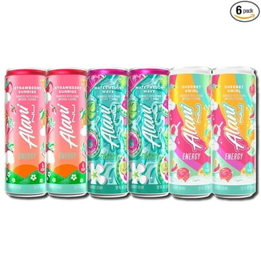 Alani Nu Energy Drinks, Watermelon Wave, Sugar-Free, 12 fl oz Low ...