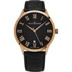 Alexander Statesman Triumph Rose Gold Swiss Made Black Leather Watch ...