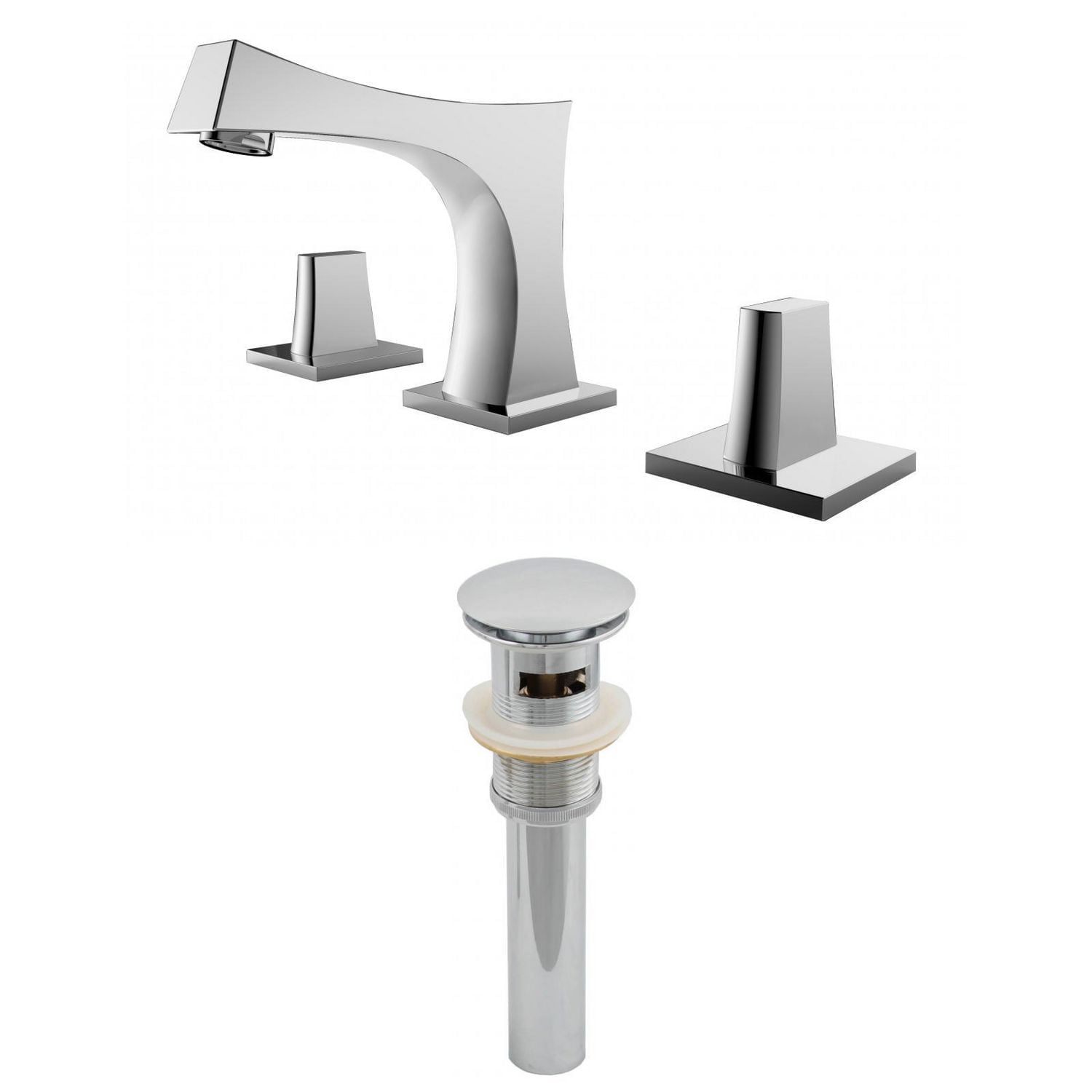 Click here for American Imaginations 10.5-In. W Bathroom Faucet S... prices