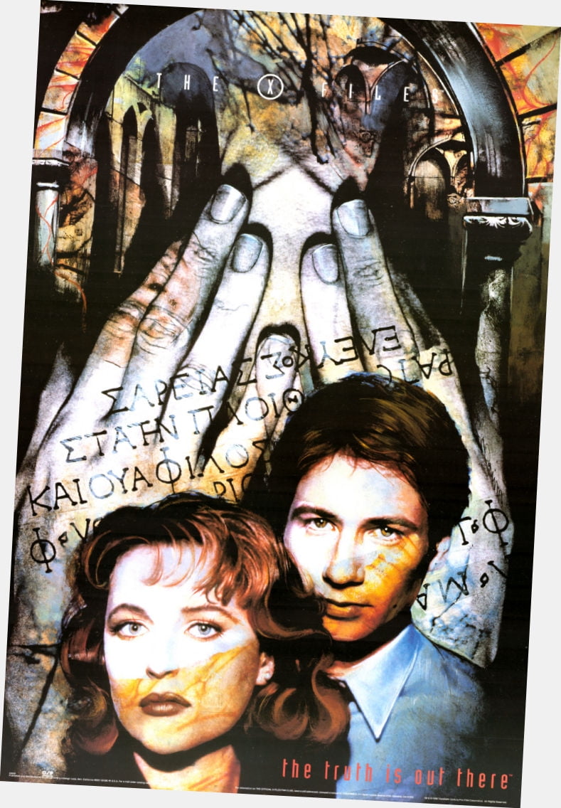 The X-Files Poster 16"x24" 16x24 1996 Art Multi-Color Square Adults ...