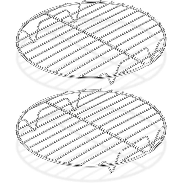 Cooling Rack Set Of 2, Stainless Steel Round Wire Oven Racks For ...