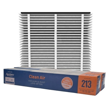 Aprilaire 213 (2-Pack) - 20" x 26" x 4" Expandable Air Filter, MERV 13 ...