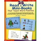 25 Read & Write Mini-Books: That Teach Word Families, (Paperback ...