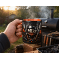 BBQ Dad Custom Mug Personalized Accent Mug for Grill Master Father's ...