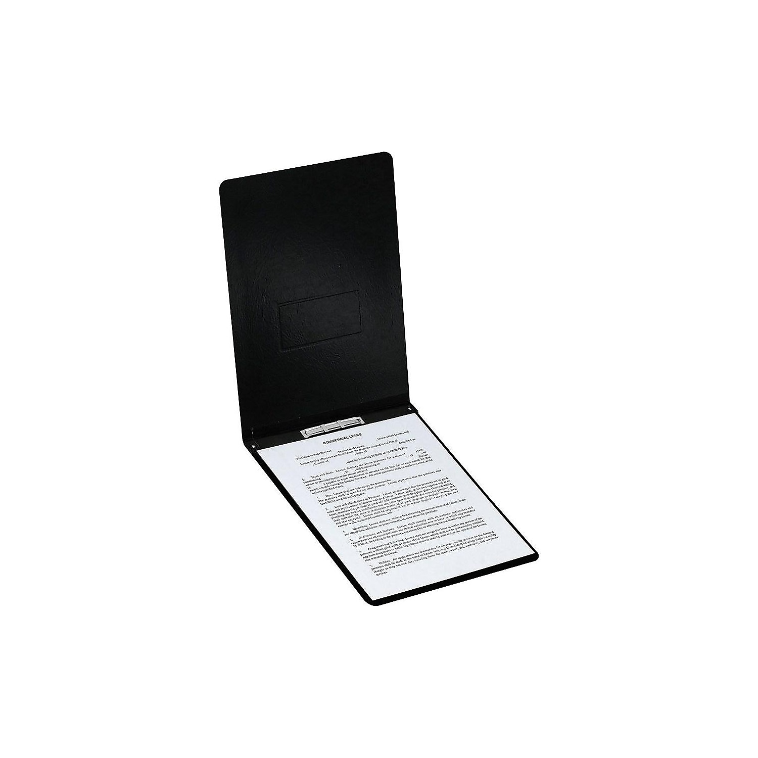 Oxford PressGuard 2-Prong Report Covers Letter Black 6021 - Walmart.com