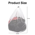 5 Pack Large Mesh Laundry Bag for Clothes and Toys, Heavy Duty ...