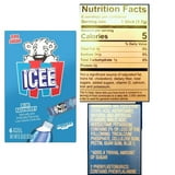 ICEE Drink Mix 6 Pack – 3 Cherry & 3 Blue Raspberry Sugar Free Drink ...