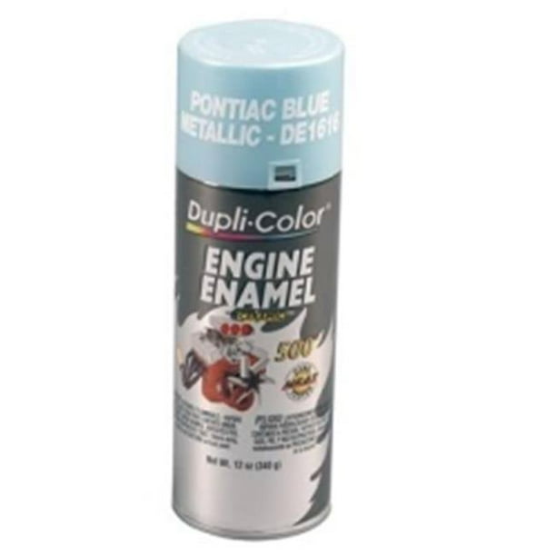 DE1616 12 oz Pontiac Blue Metallic Engine Enamel Paint with Ceramic ...