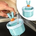 2Pcs Sink Drain Strainer, Kitchen Sink Filter Basket, 3 Inch Food Waste ...