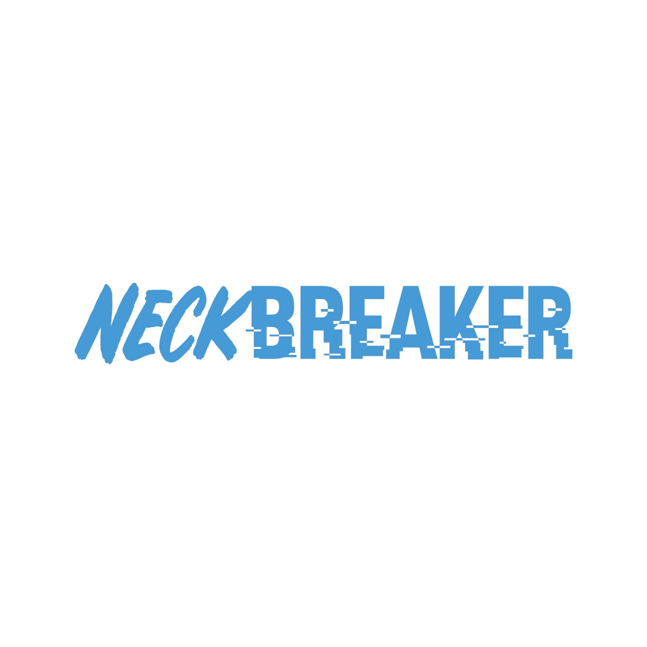 Neck Breaker Sticker Decal Die Cut - Self Adhesive Vinyl - Weatherproof ...