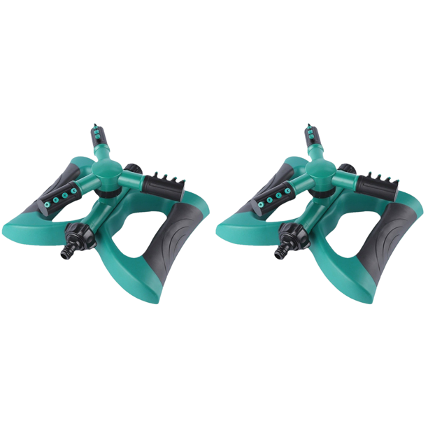 Aspersor Césped Riego Automático Aspersores Jardín Con Rotación 360 ...