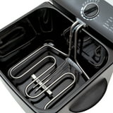 Farberware Royalty 4-Liter Deep Fryer, Stainless Steel, Dual Basket ...