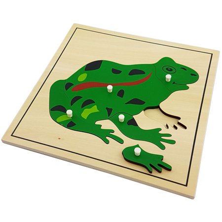 IFIT Montessori Frog Puzzle, Montessori Toys Zoology Materials - Walmart.ca