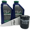 Polaris Full Synthetic Oil Change Kit, 2 Quarts PS-4 5W-50 Oil, Oil ...