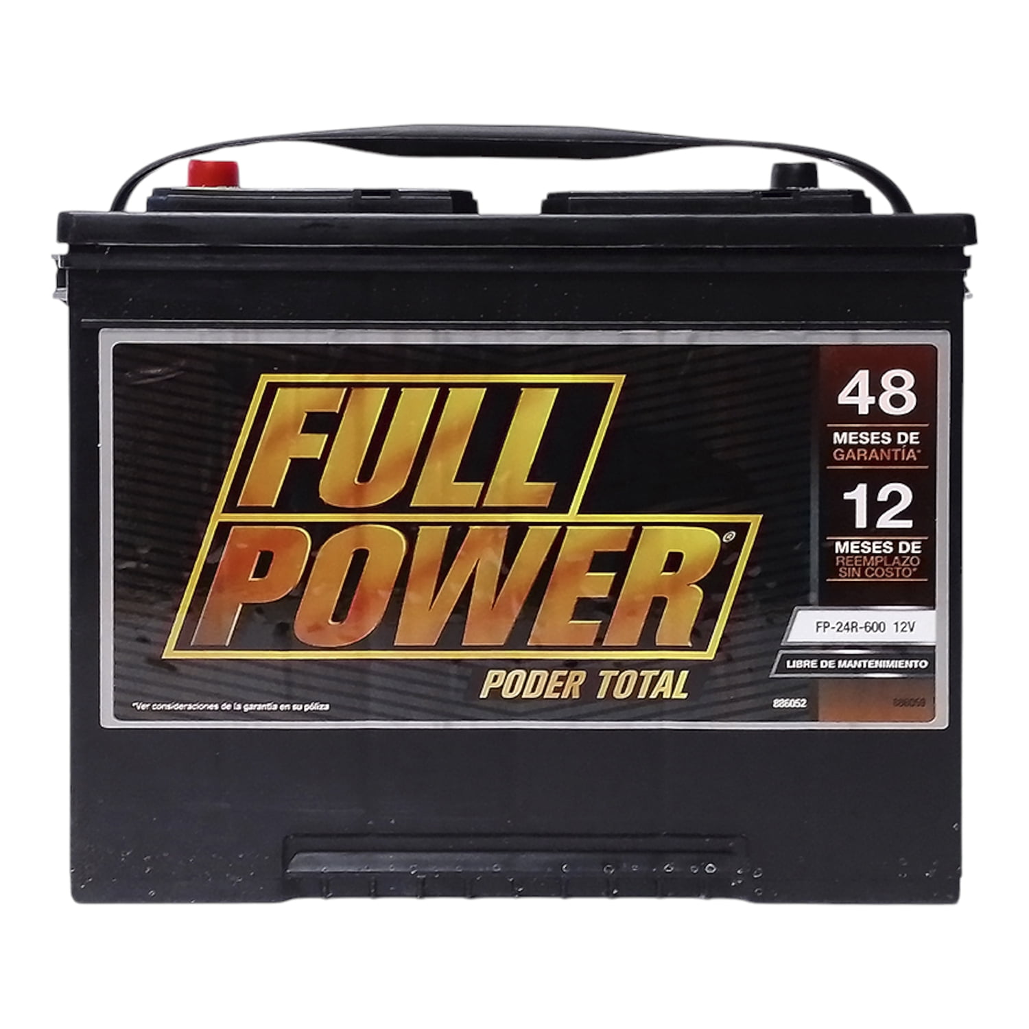 Bateria Full Power 12v 600 Amperes Modelo Fp-24r-600 | Walmart en línea