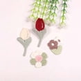 18pcs Tulip Flower Embroidered Patches for Clothing Repair | Self ...