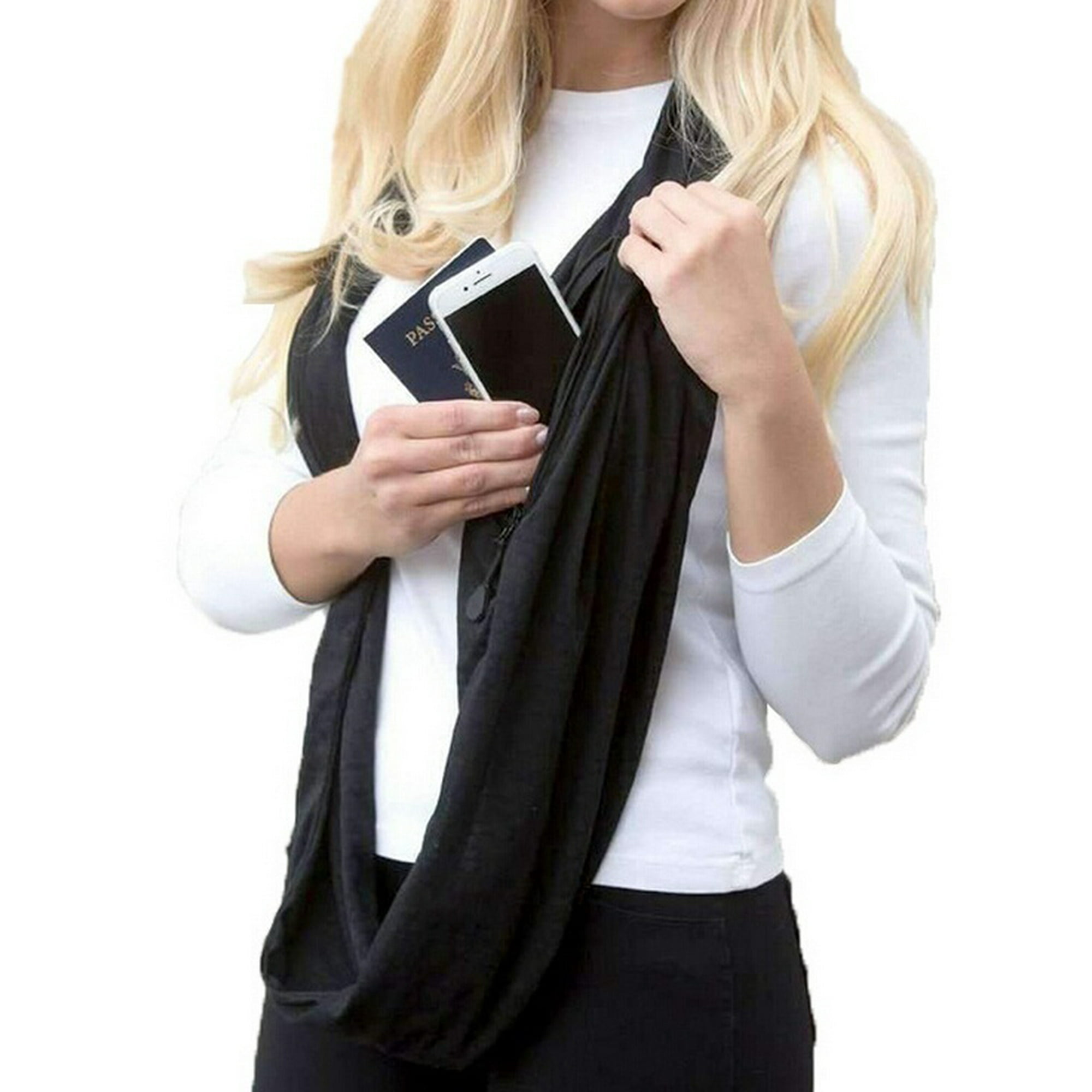 Click here for Eyiiye 1pc Convertible Infinity Scarf With Pocket... prices
