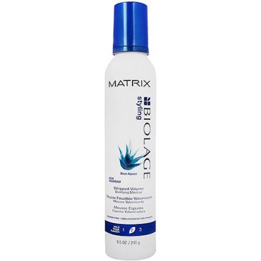 Matrix Biolage Styling Blue Agave Whipped Volume Bodifying Mousse, 8.5 ...