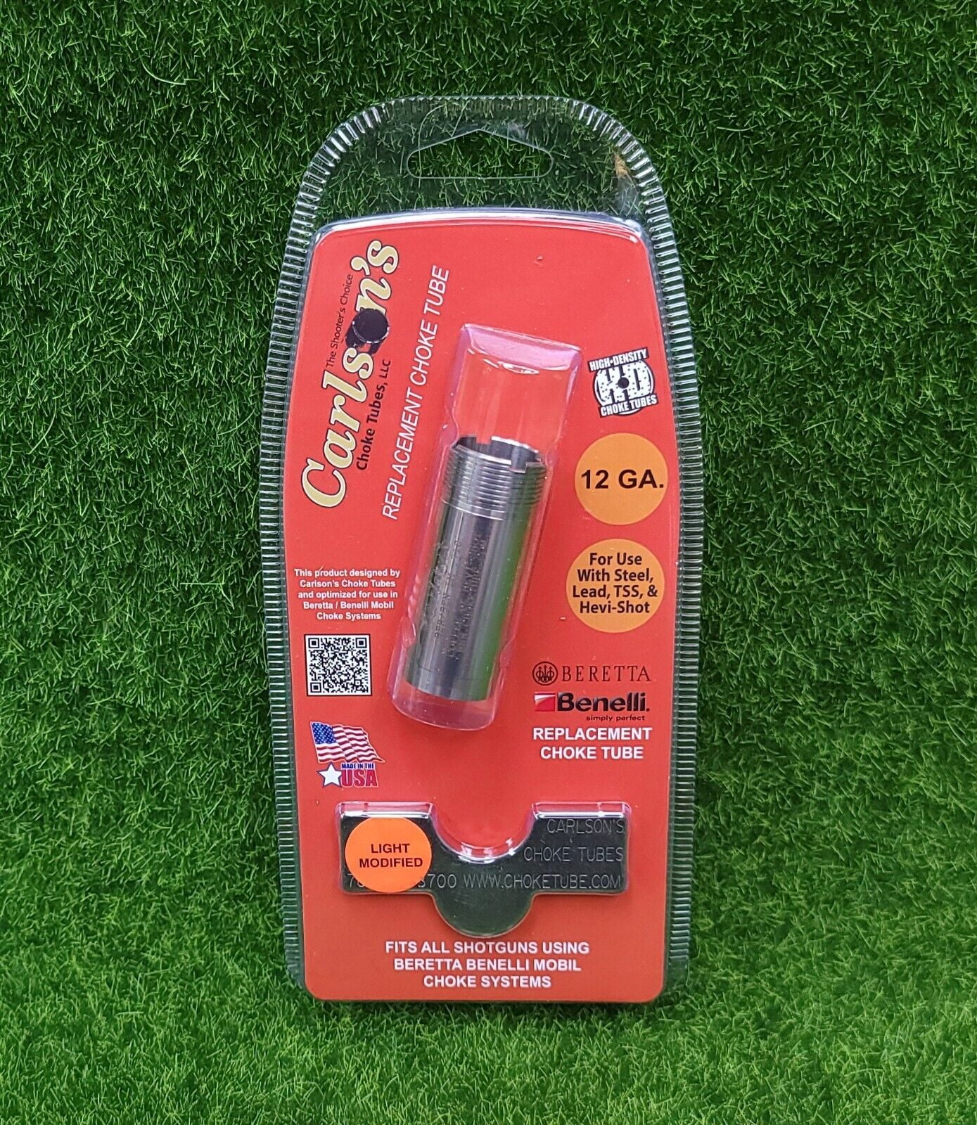 Carlson's Beretta Benelli Mobil 12GA Choke Tube, Flush, Light Mod, .710 ...