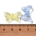 500g Transparent Acrylic Beads Mixed Color Bowknot 14.5x22x6mm Hole: 1 ...