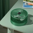 solacol Desktop Fans for Office Quiet Stretchable Fan, Fan Portable, 3 ...