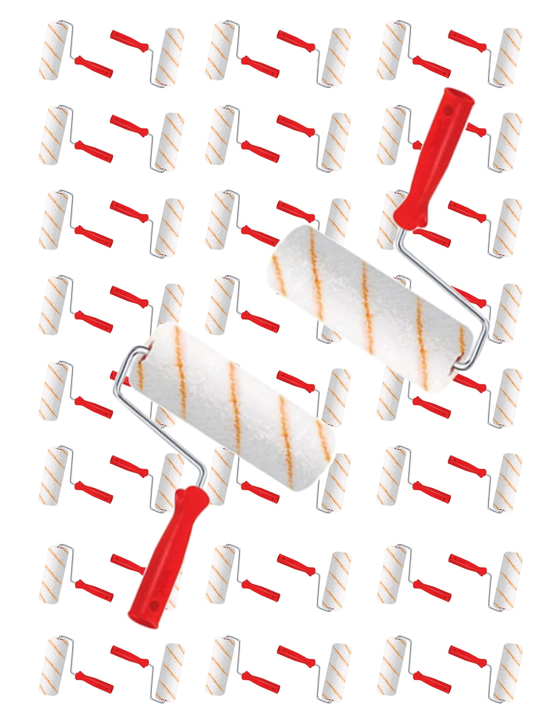 Paint Roller Nylon 75mm Width Complete With Handle - Walmart.com