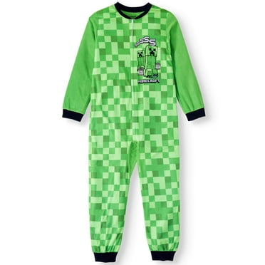 Minecraft Hooded Sleeper (Little Boy & Big Boy) - Walmart.com