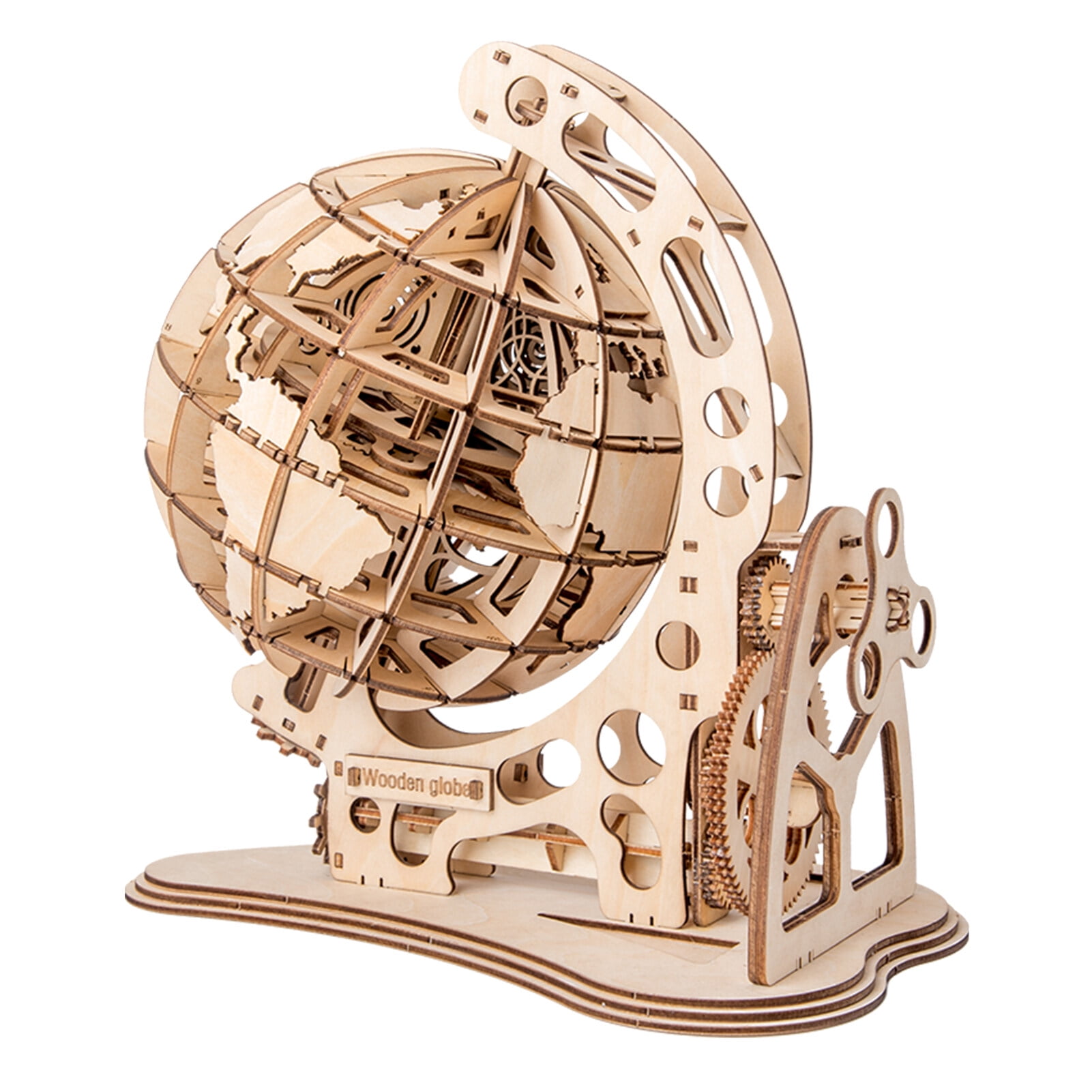 Click here for Yeacher Wooden Craft  3d Wooden Puzzle Globe Diy M... prices