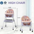 Free Shipping! MONEHANE 4-in-1 Baby High Chair Portable Baby Dining ...