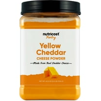 Nutricost Pantry Dried Yellow Cheddar Cheese Powder Mix, 2.5 Pounds ...