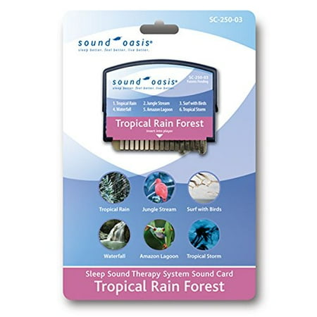 Sound Oasis Tropical Rain Forest Sound Card | Walmart Canada
