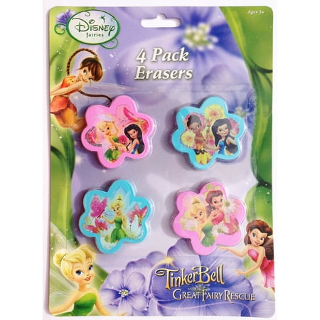 Disney Fairies Tinkerbell & the Great Family Rescue 2" Wide Erasers ...