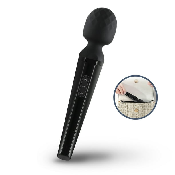 Handheld Cordless Personal Wand Massager Powerful Multi Speed Vibration