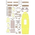DIY Paper Kit Galeon Golden Hind Sail Battleship Model Unassembled for ...