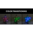 Kurt Adler UL 10-Light LED Color-Changing Star Treetop - Walmart.com