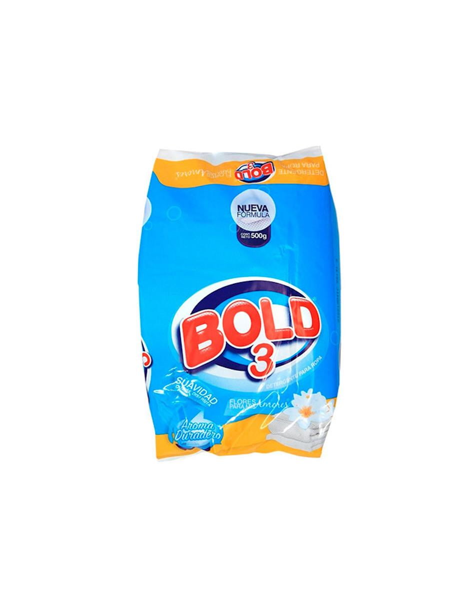 Pack de 24 Detergente aromas de primavera Bold 3 de 500g Bold 3 Bold 3 | Walmart en línea